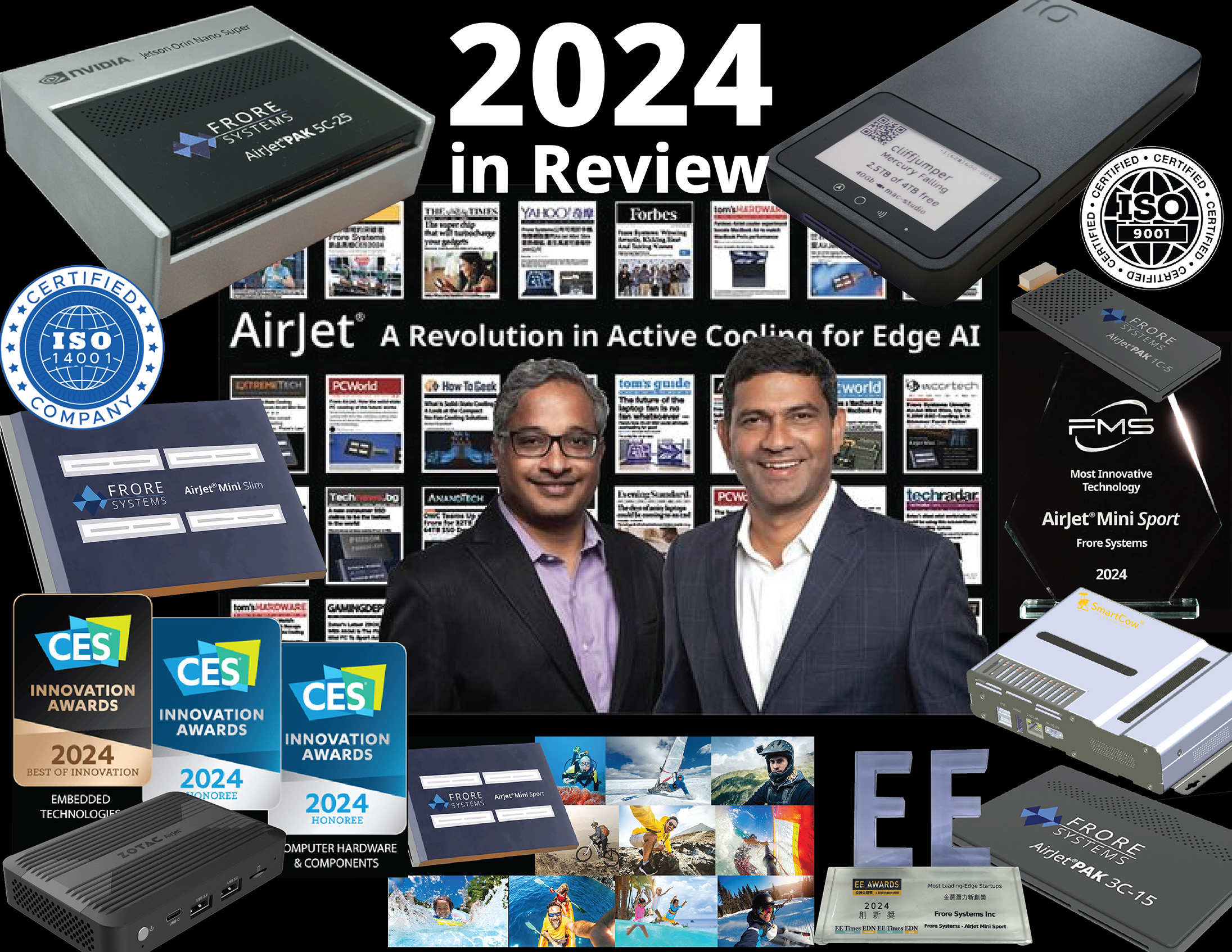 Frore Systems continues the blistering pace of unlocking AI performance with AirJet® solid-state ...